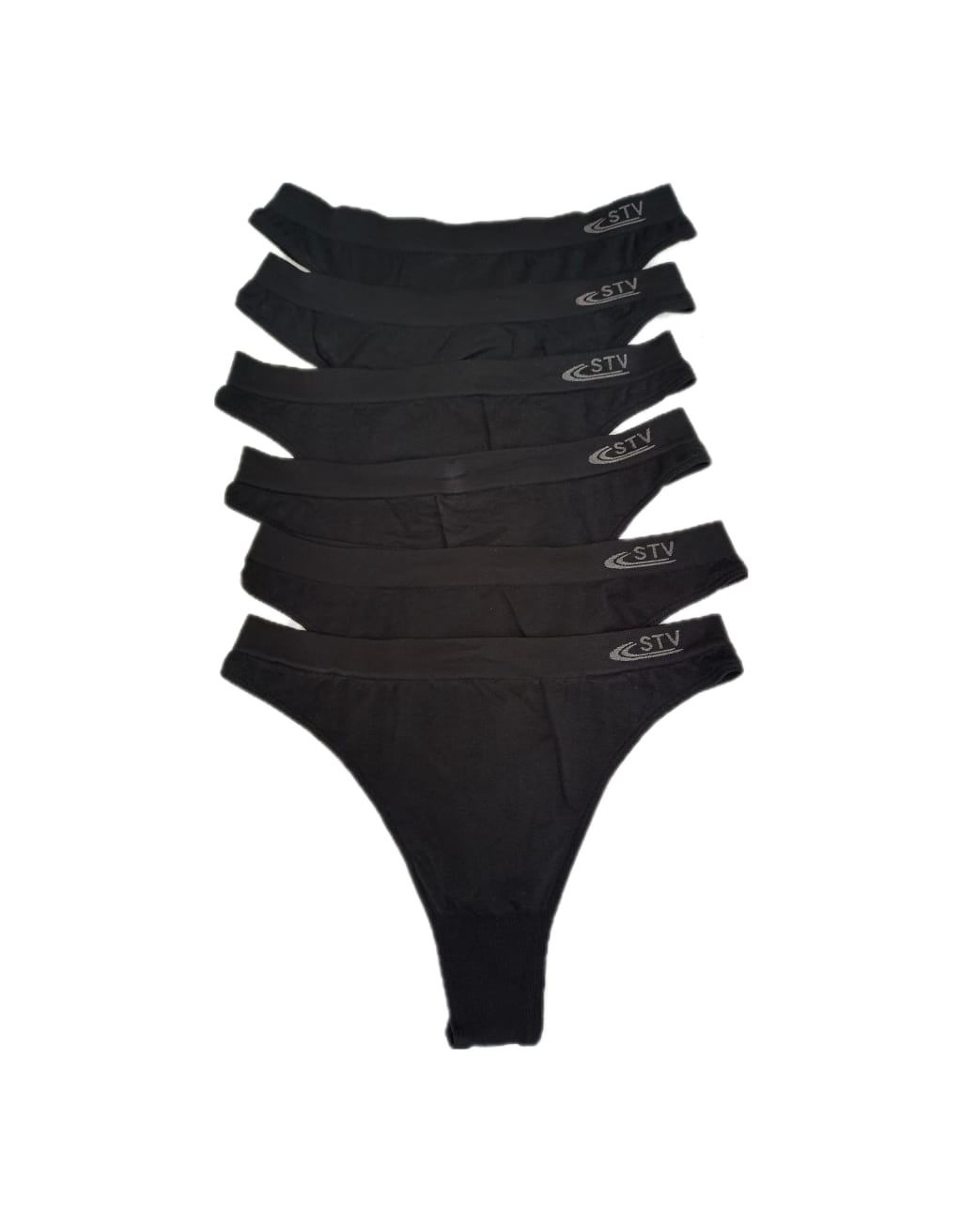 Braga tanga lycra STV pack de 6 unidades TU - Lencería intíma, ropa ...